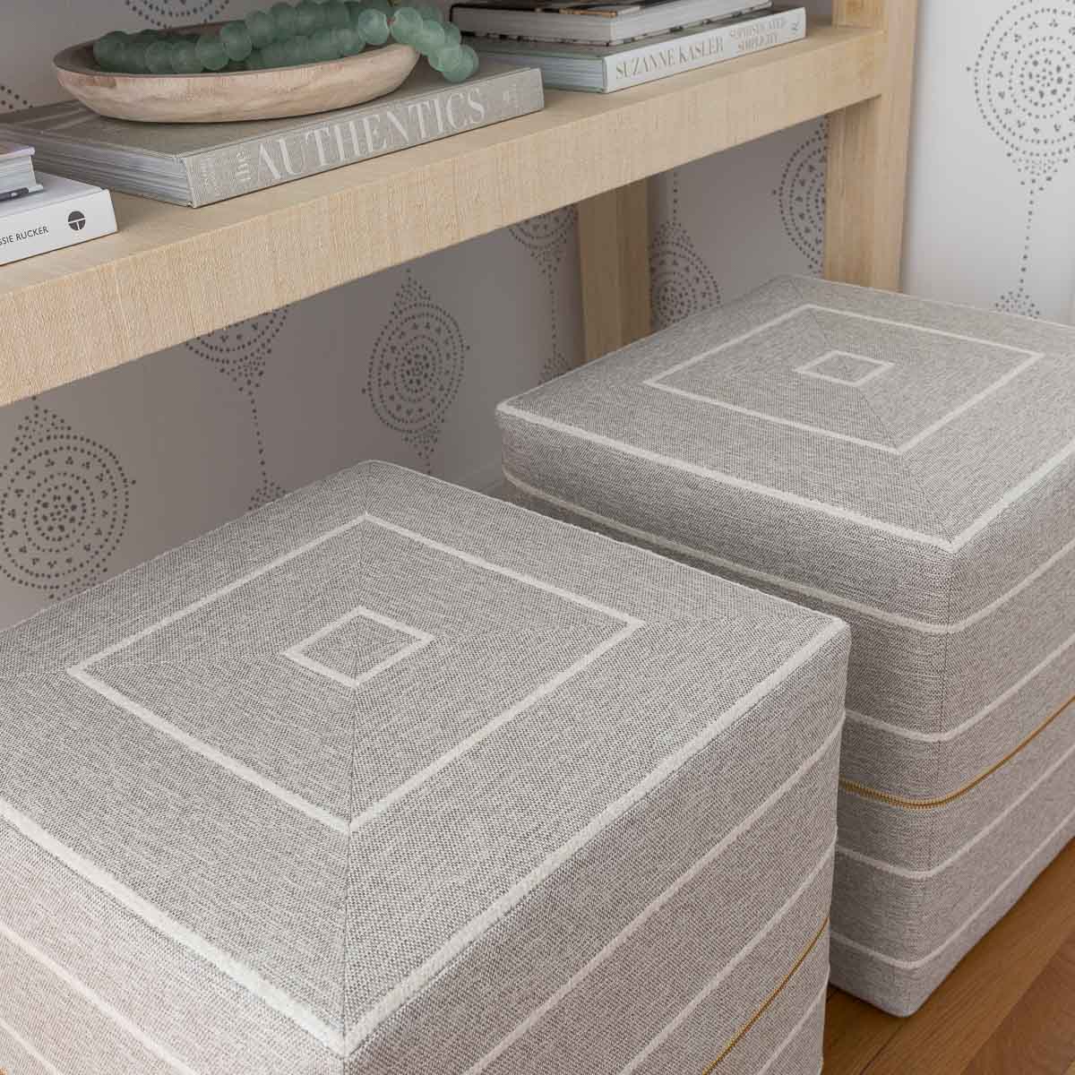 Decorating With Poufs! - Driven by Decor
