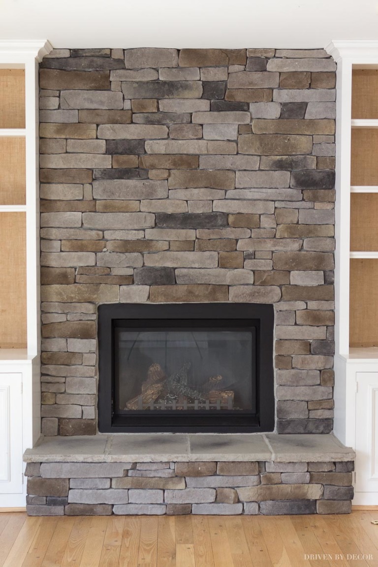 Stone Fireplace Ideas for Creating a Fireplace You'll Love! - Driven by ...