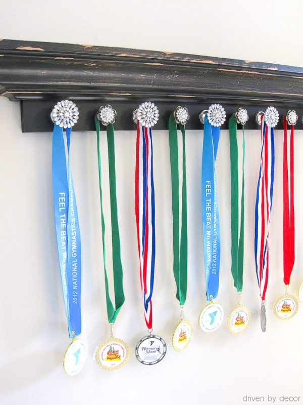 Trophy and Medal Awards Display Ideas - Driven by Decor