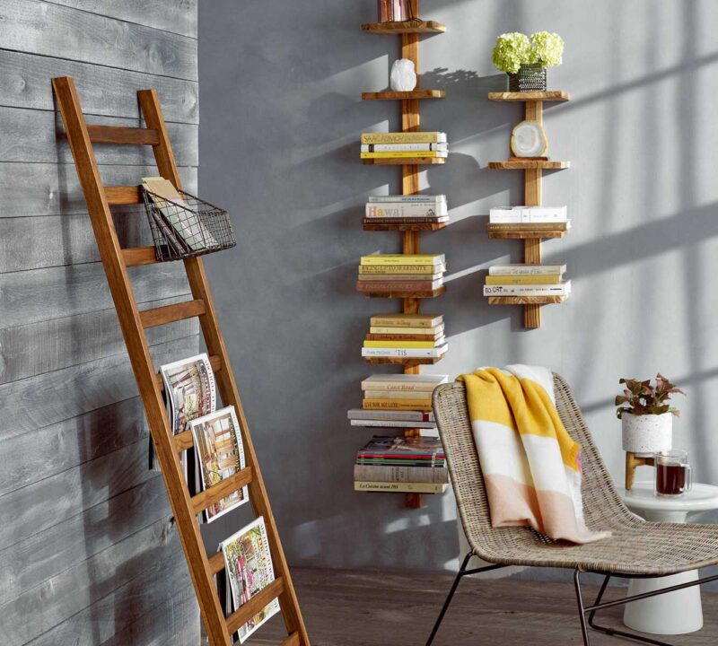 Ladder Decor Ideas: 10 Creative Ways to Use Ladders In Your Home ...