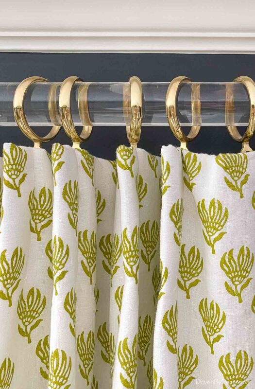 Acrylic Curtain Rods (Everything You Need to Know!) - Driven by Decor