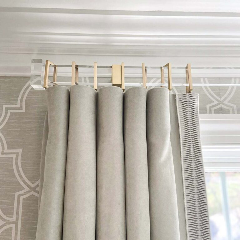 Acrylic Curtain Rods (Everything You Need to Know!) - Driven by Decor