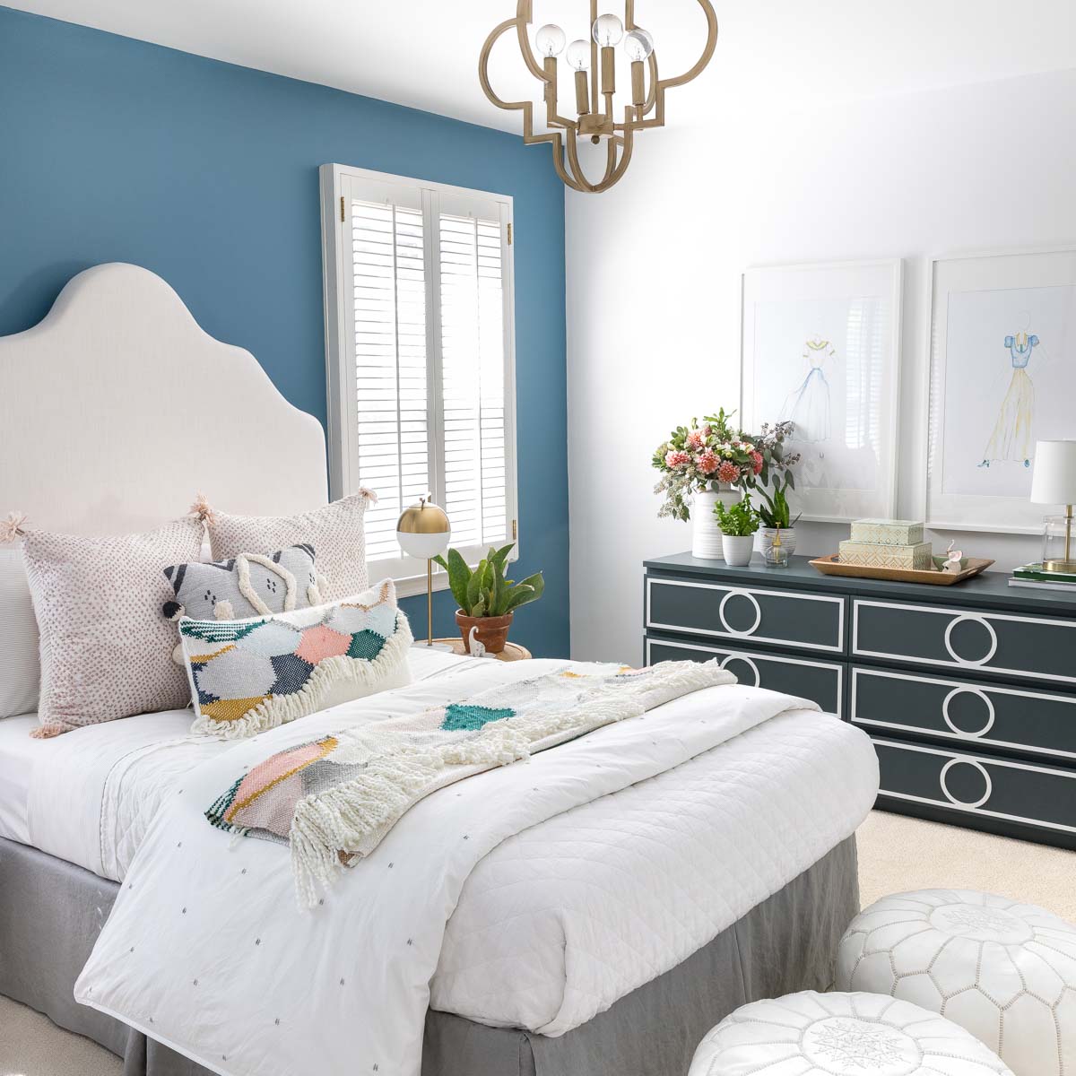Color Chic Bedroom