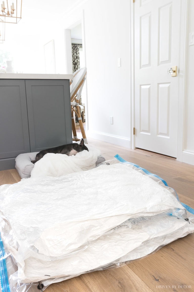 Throw Pillow Storage: How To Organize Your Pillow Stash! - Driven by Decor