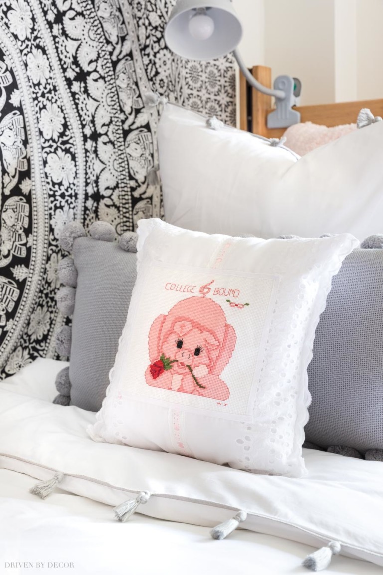 Dorm Room Ideas for Girls from Our "Before" & "After" Dorm Room ...
