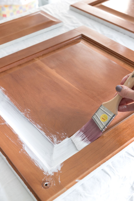 Our Painted Bathroom Vanity: The "Before" & "After" and How-to Guide ...