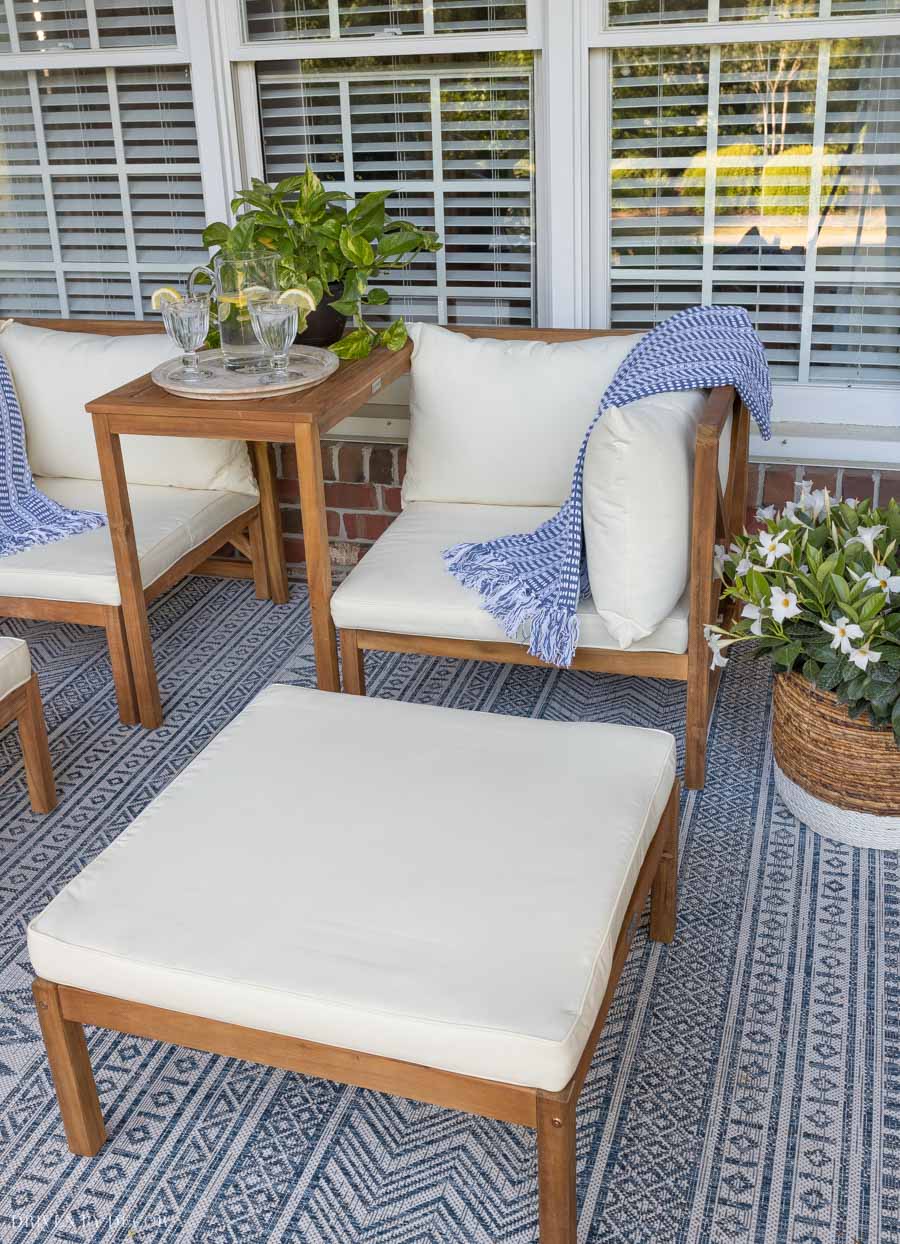 Back Porch Ideas From Our Makeover - Driven by Decor