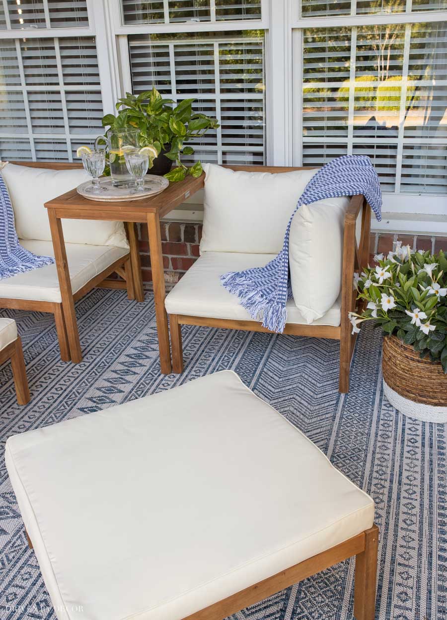 Back Porch Ideas From Our Makeover - Driven by Decor