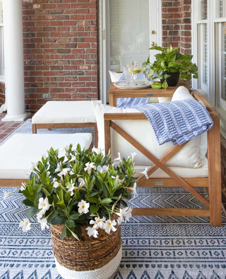 Back Porch Ideas From Our Makeover - Driven by Decor