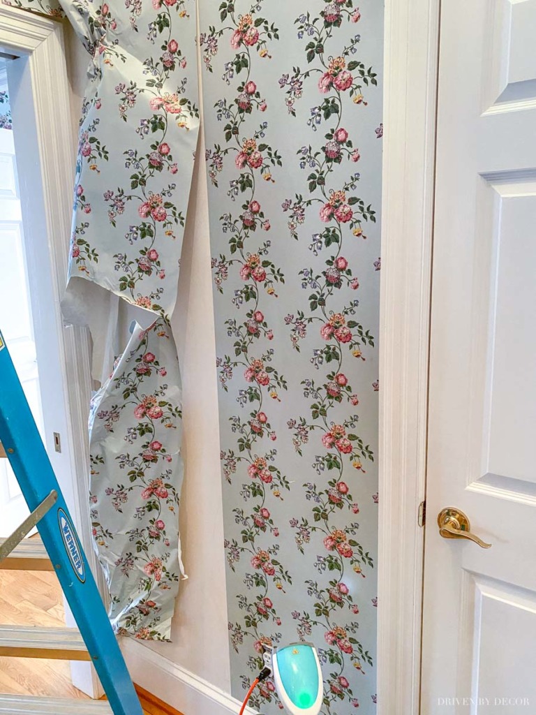 How to Remove Wallpaper (The Easiest Way Step by Step!) - Driven by Decor