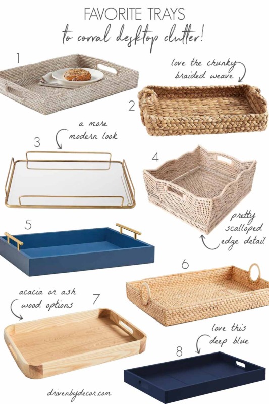 Desk Organization Ideas (Simple Tips For Whipping Your Workspace Into ...