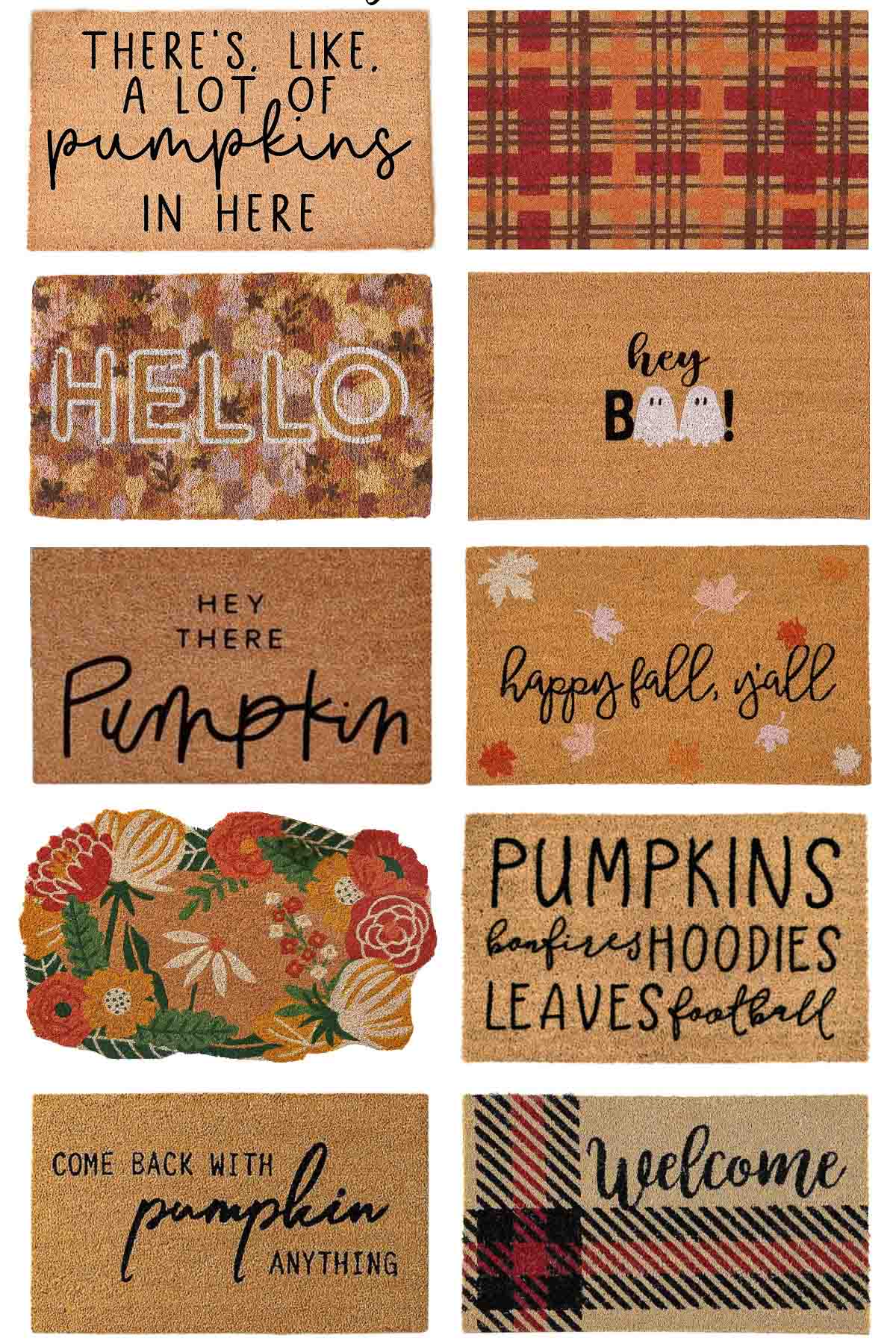The Fall Doormats I'm Loving This Year! - Driven by Decor