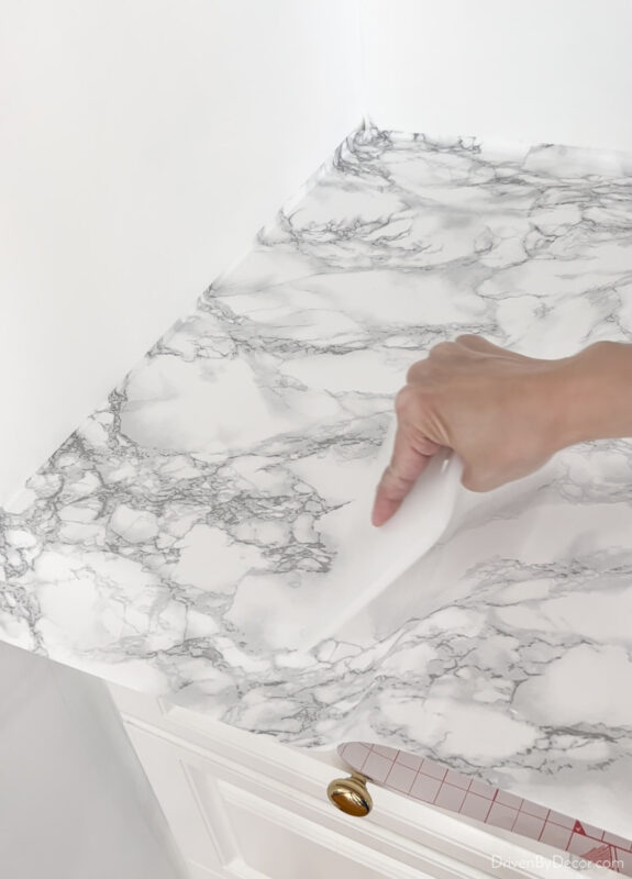 Marble Contact Paper For Countertops: A Simple Fix for Ugly Countertops ...