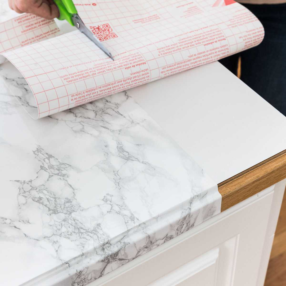 Marble Contact Paper For Countertops: A Simple Fix for Ugly Countertops ...