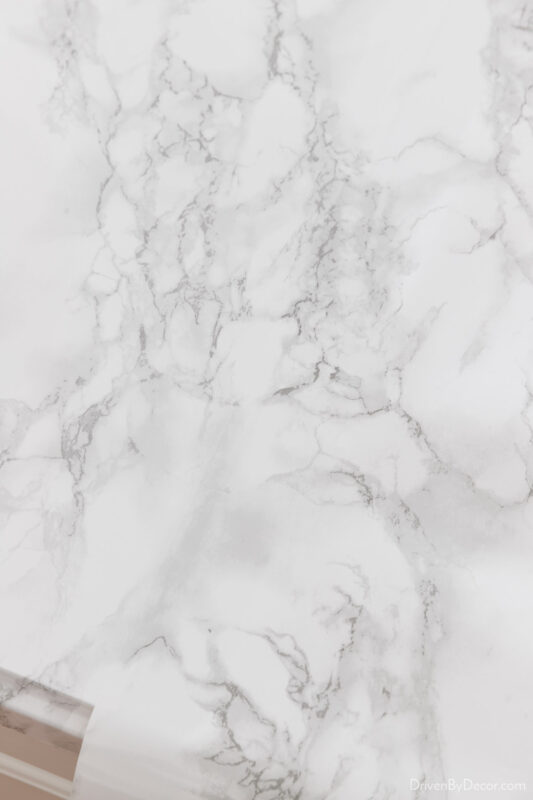 Marble Contact Paper For Countertops: A Simple Fix for Ugly Countertops ...