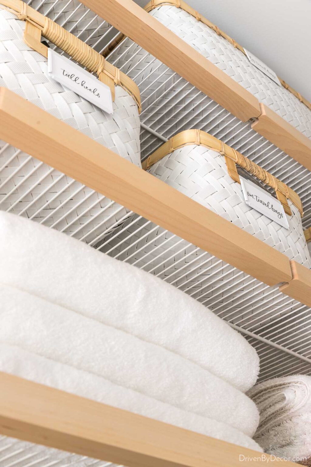 My Elfa Closet System: Our "Before" & "After" Makeover! - Driven by Decor