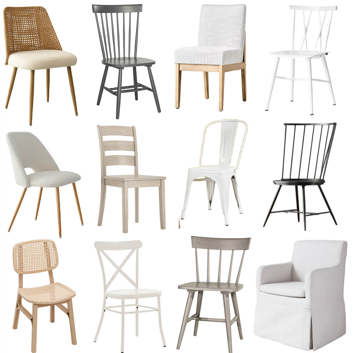 16 Stylish, Affordable Dining Chairs (That Don't Look Cheap!) - Driven ...