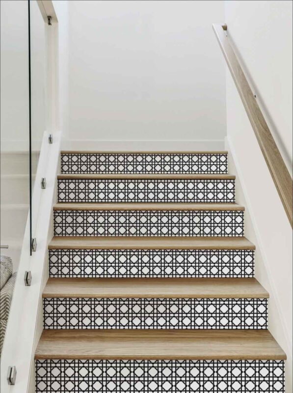 Stair Riser Ideas With Style! - Driven by Decor