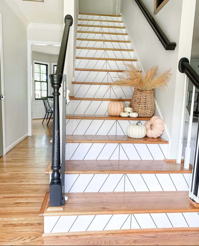 Stair Riser Ideas With Style! - Driven by Decor