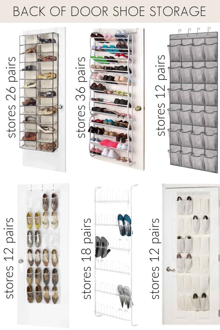 Our Organized Laundry Room Closet + Back of Door Organizers for Every ...