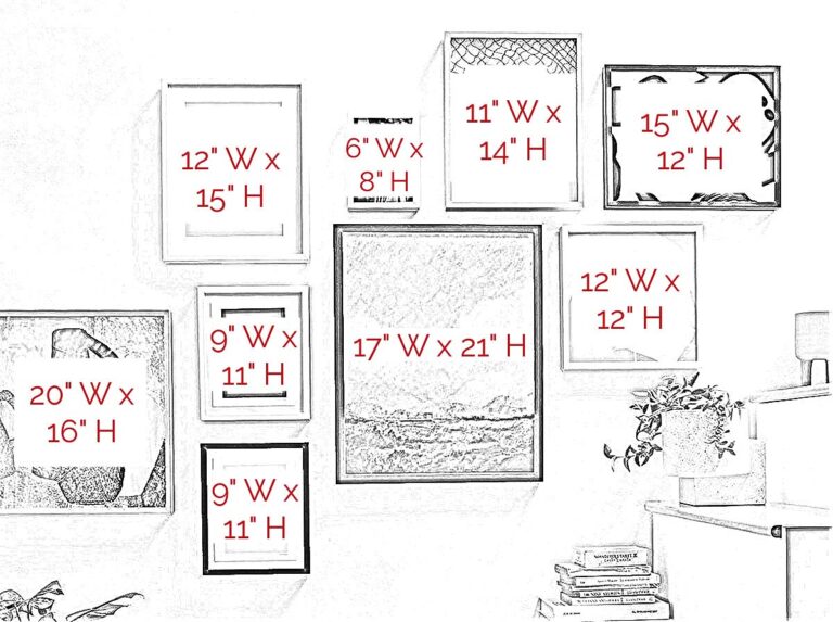 10 Gallery Wall Layouts That Will Transform Your Space! - Driven by Decor