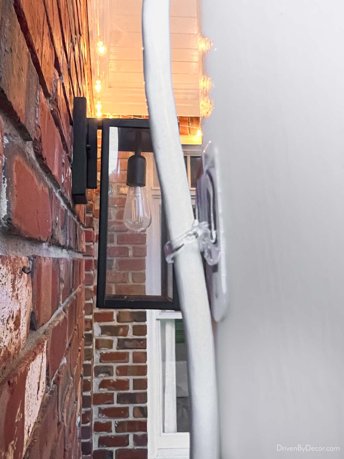 Simple Tips for Hanging String Lights on Your Covered Patio - Driven by ...