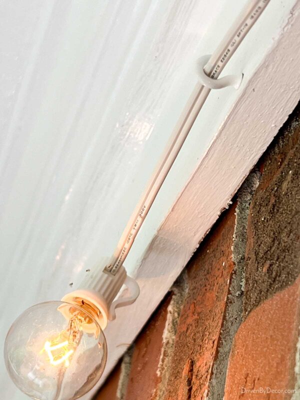 Simple Tips for Hanging String Lights on Your Covered Patio - Driven by ...