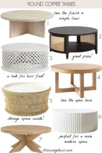 Coffee Table Size Guide: Tips for Getting It Right! - Driven by Decor
