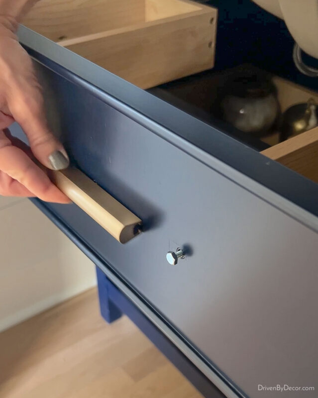 Cabinet Pull Holes Slightly Off? Here's What to Do! - Driven by Decor