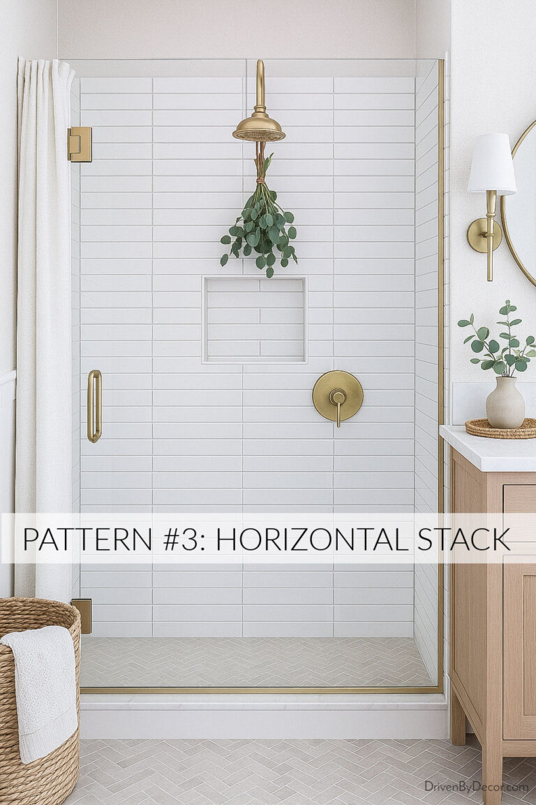 Stylish Subway Tile Patterns to Elevate Your Shower Design - Driven by ...