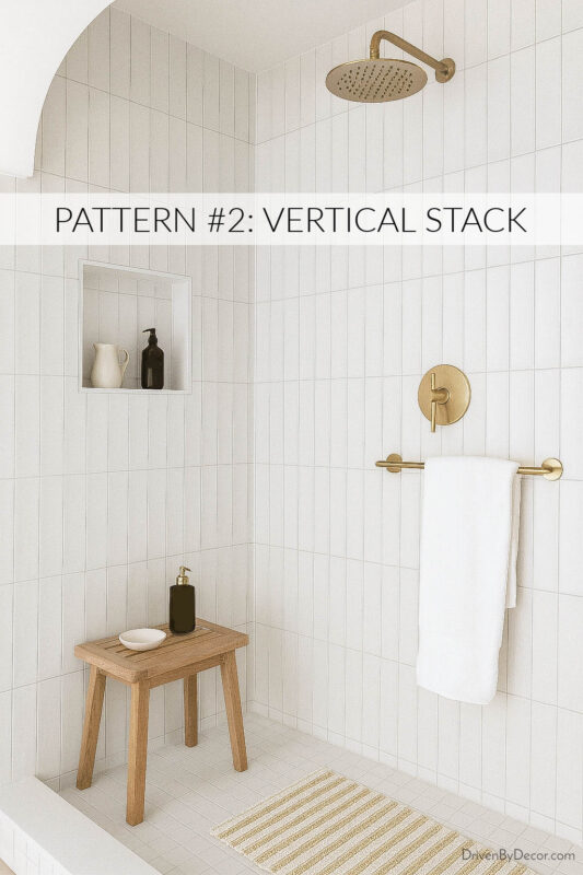 Stylish Subway Tile Patterns to Elevate Your Shower Design - Driven by ...